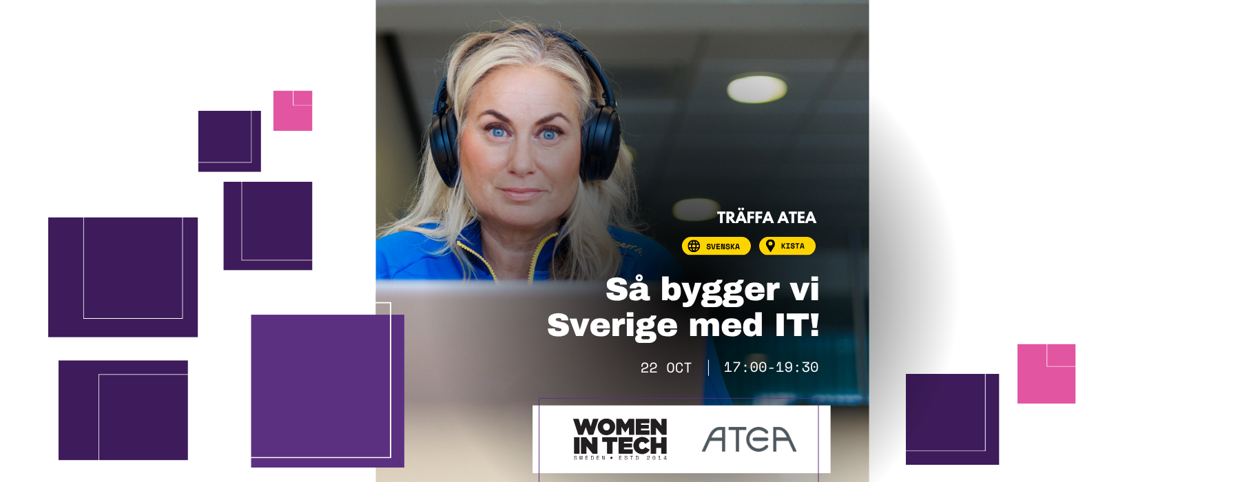 Meet-Up with Atea - Women In Tech Sweden